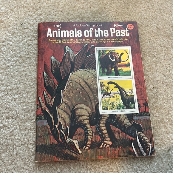 Other | Animals Of The Past Stamp Book Unused 1968 | Poshmark
